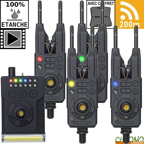 Prologic fulcrum rmx pro 4 1 conjunto de detectores – Chrono Carpe