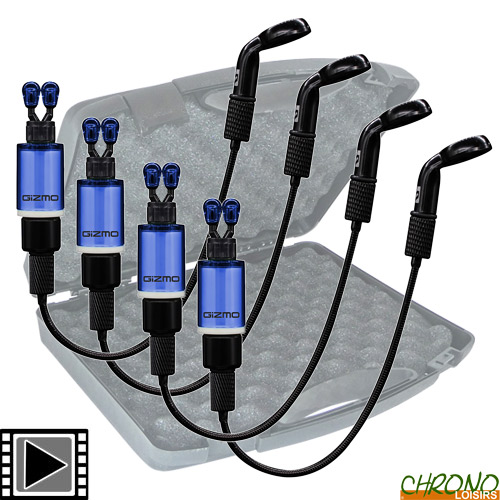 Sonik 4 hangers gizmo litez bobbins set blue – Chrono Carp