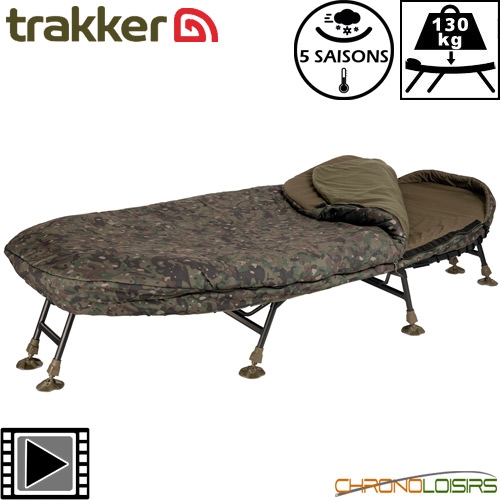 Bed chair trakker levelite oval mf hdr wide 8 pieds 3 5 saisons – Chrono Carpe