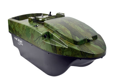 Bateau amorceur anatec pac boat startr camou wood an i6x echo cc500 ...