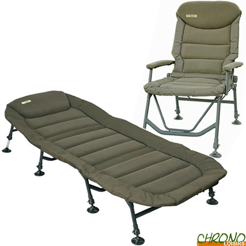 Pack bed level chair carp zoom marshal – Chrono Carpe